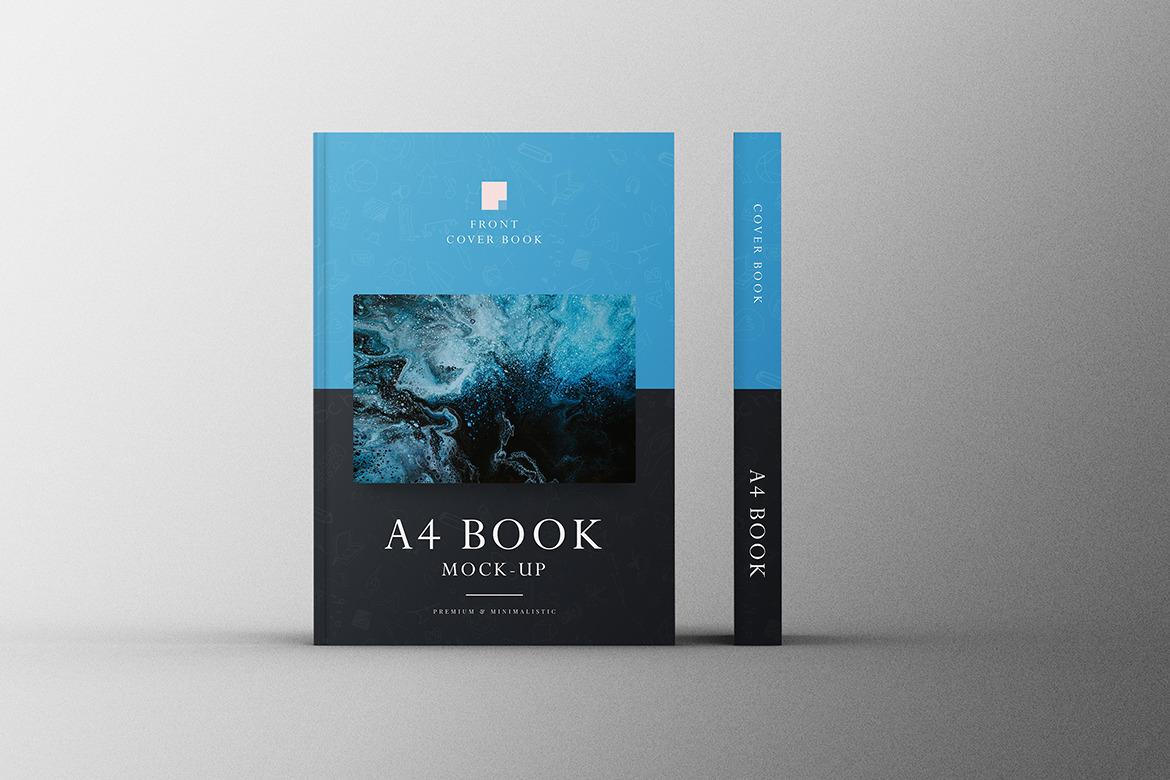 A4 Book Mockup PSD Template Vol 42 #299511 - TemplateMonster