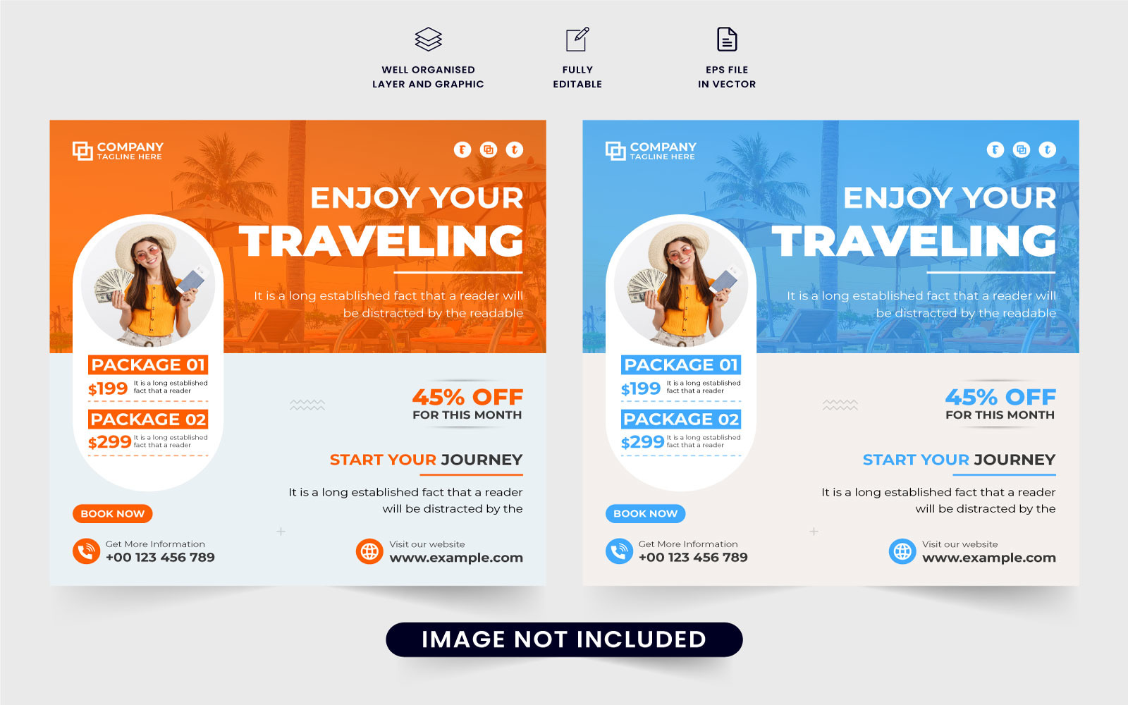 Travel and touring business promotion - TemplateMonster
