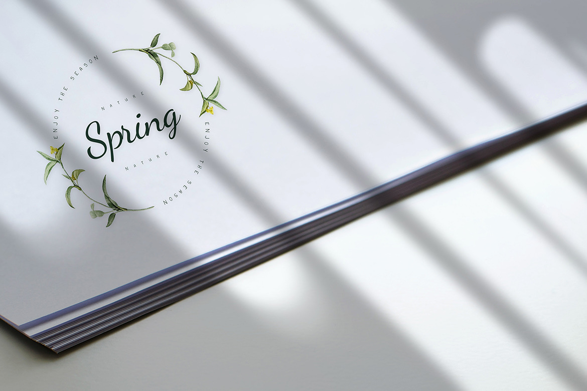 Logo Mockup PSD Template Vol 49 #300084 - TemplateMonster