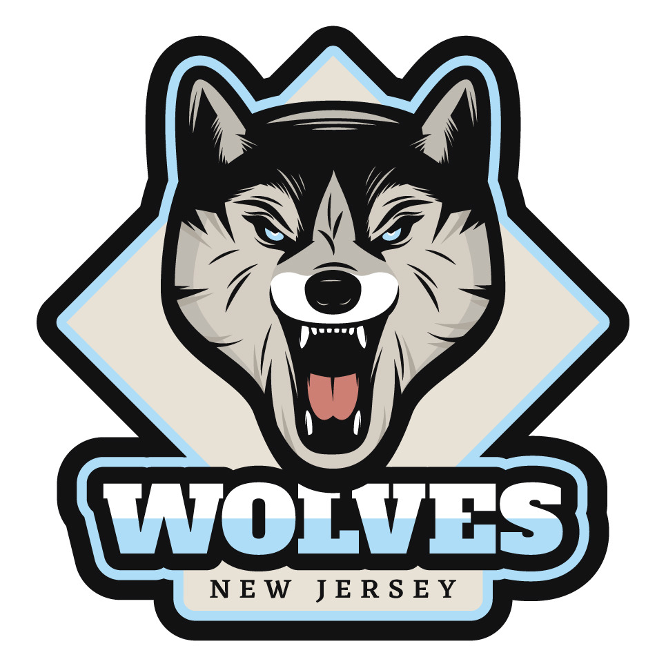 Wolve Mascot Logo Template #300228 - TemplateMonster