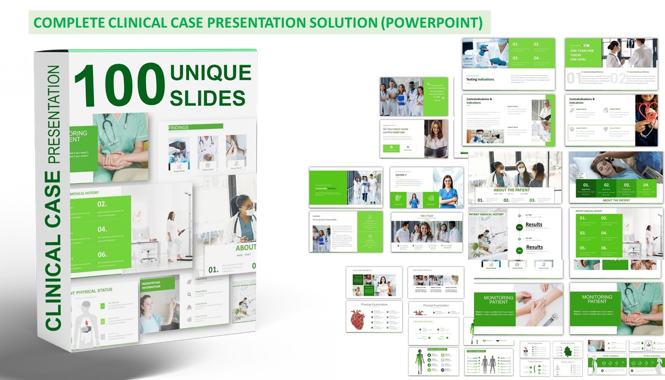 Clinical Case PowerPoint Template. #301275 - TemplateMonster