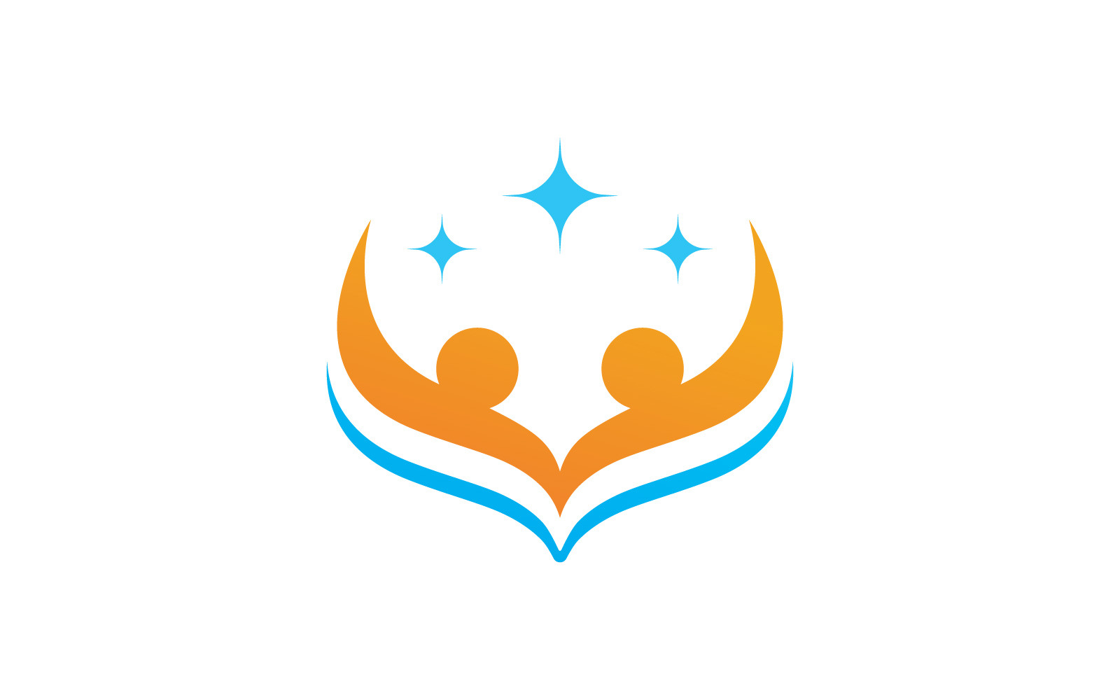 Community network and social Health Logo icon design template V 2