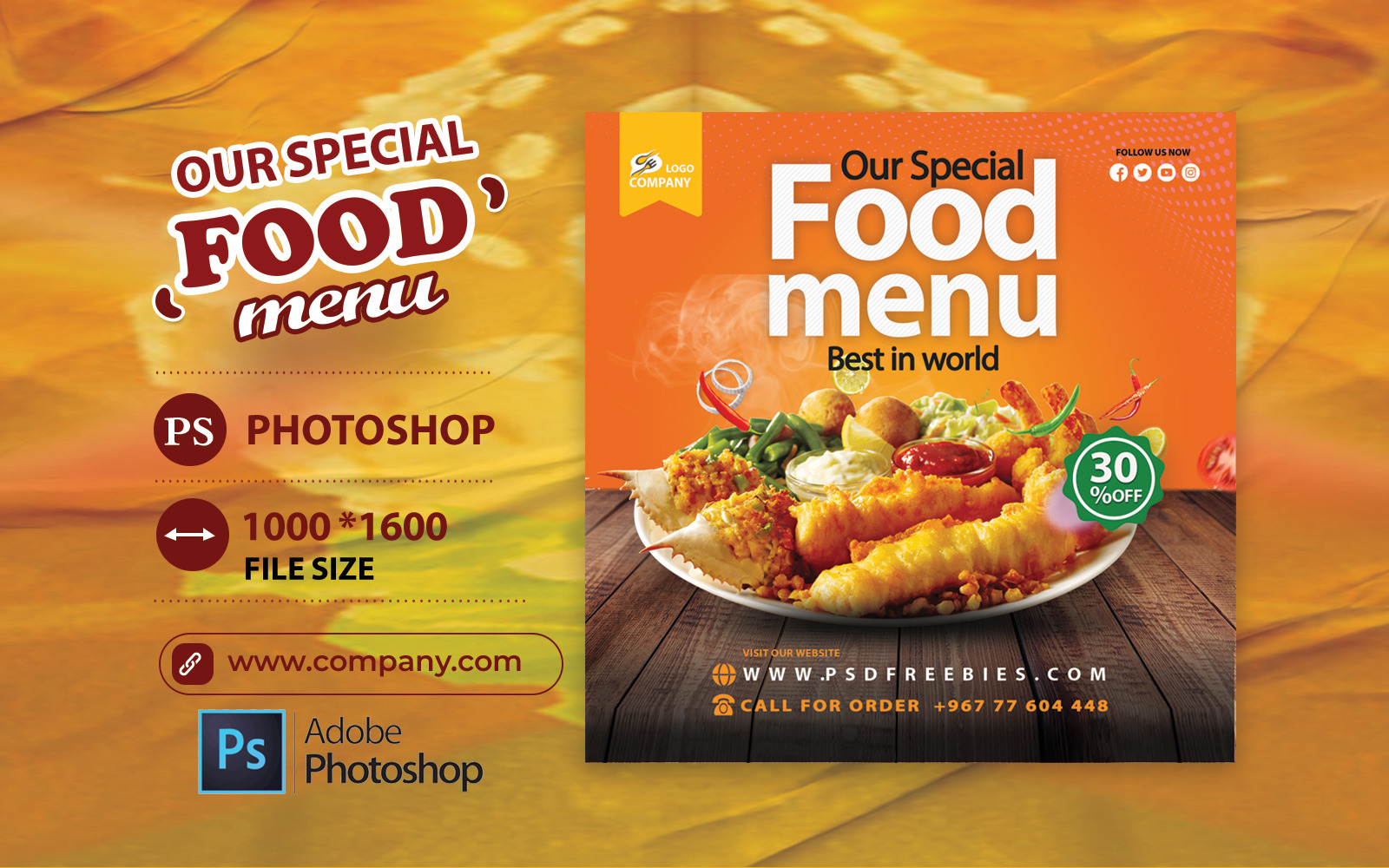 Fast Food Menu Template For Restaurants - TemplateMonster