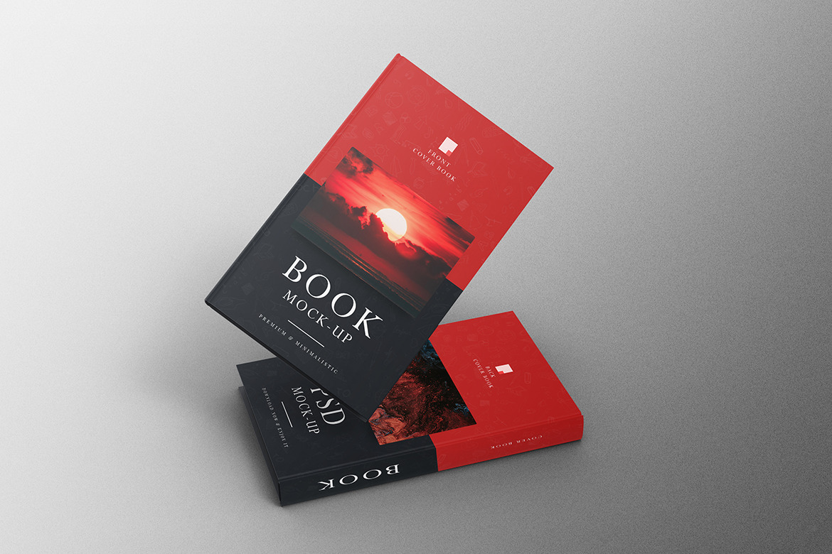 Book Mockup PSD Template Vol 33 #306900 - TemplateMonster