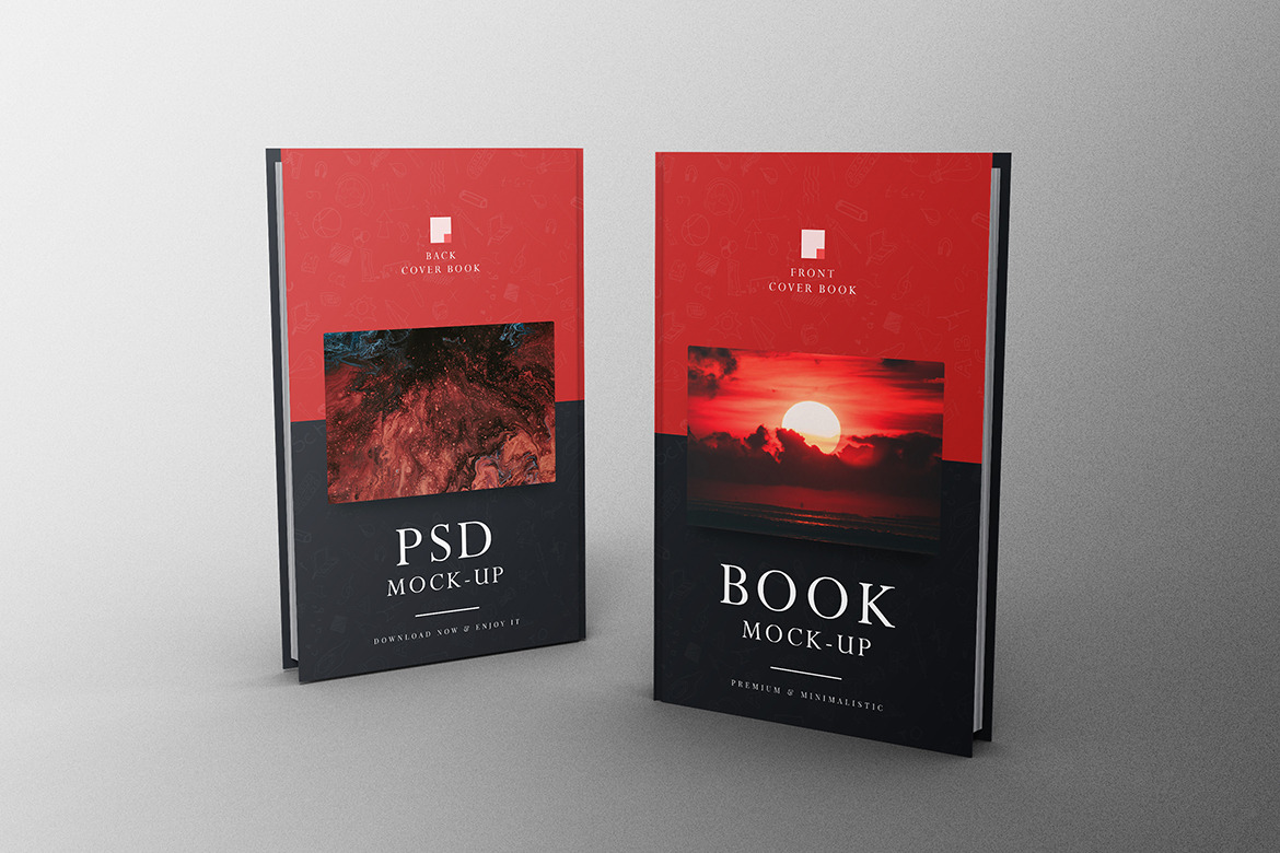 Book Mockup PSD Template Vol 43 #306909 - TemplateMonster