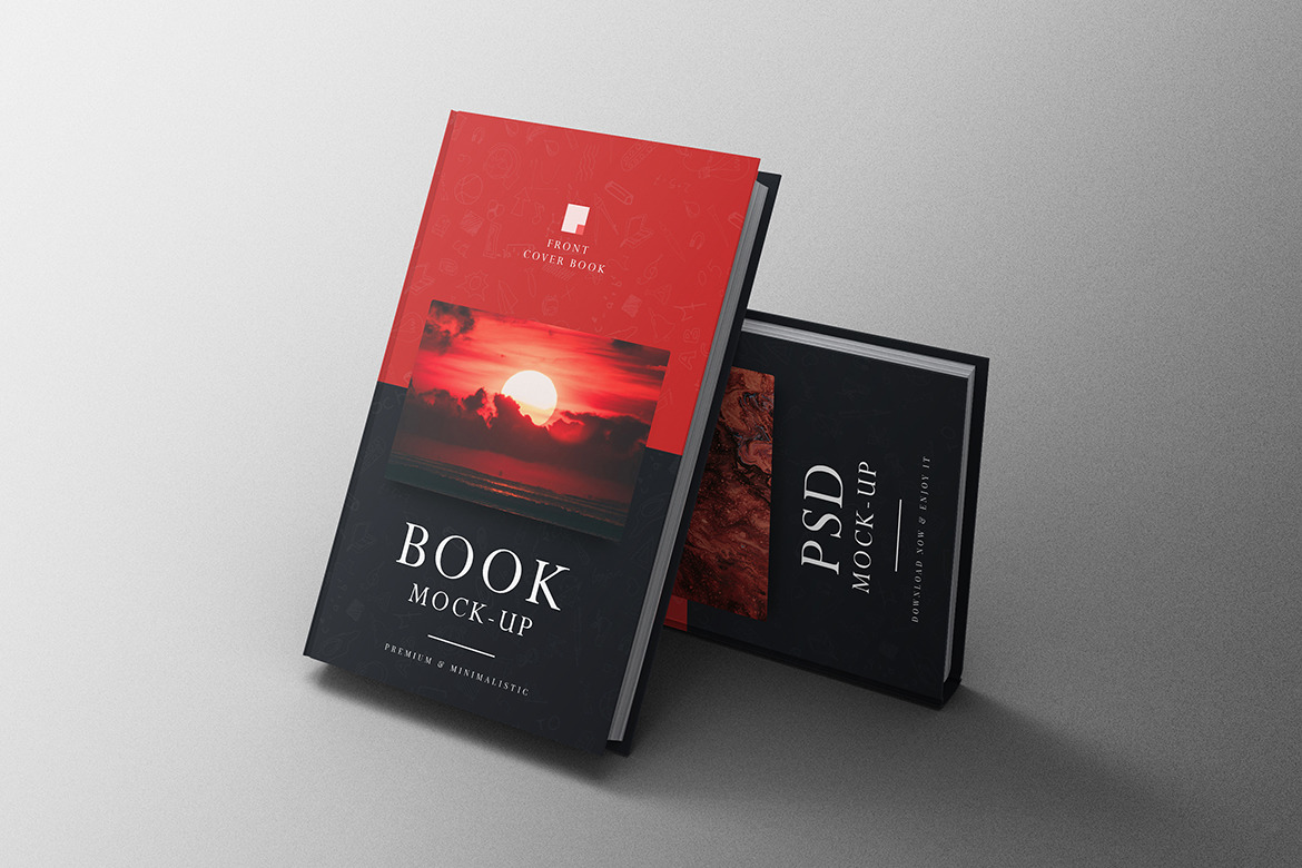 Book Mockup PSD Template Vol 44 #307074 - TemplateMonster