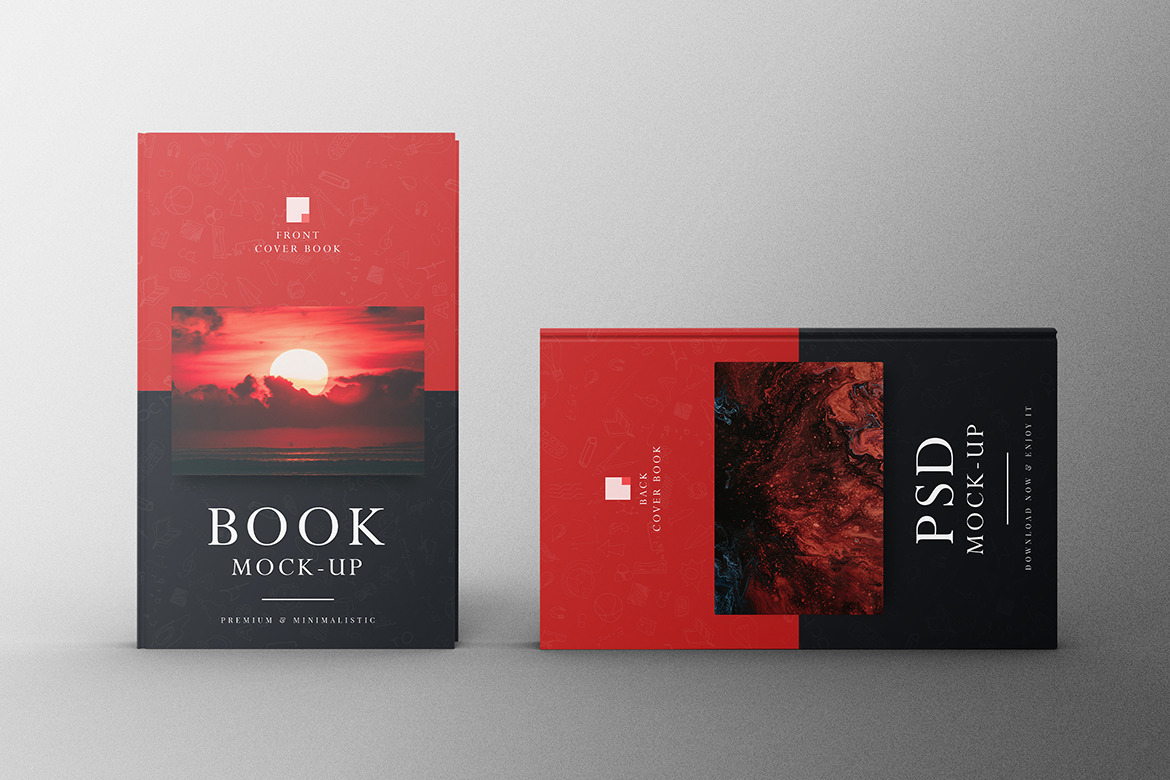 Book Mockup PSD Template Vol 47 #307077 - TemplateMonster