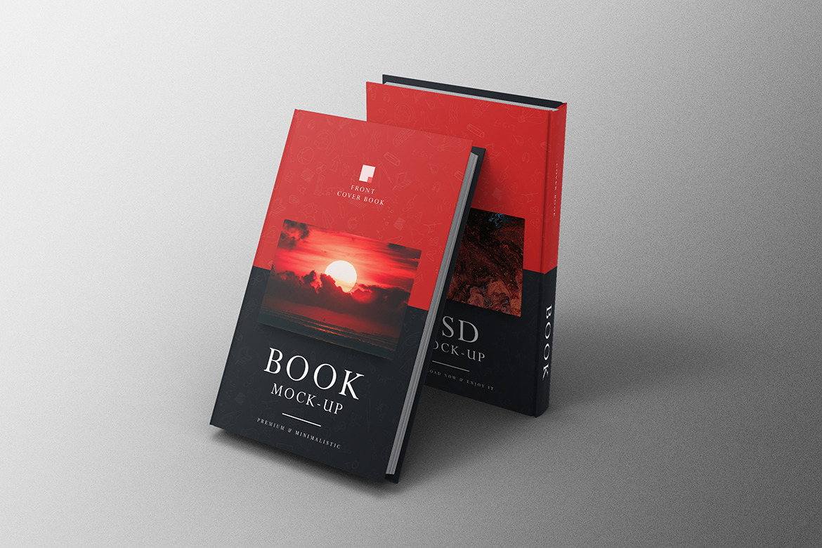 Book Mockup PSD Template Vol 51 #307081 - TemplateMonster