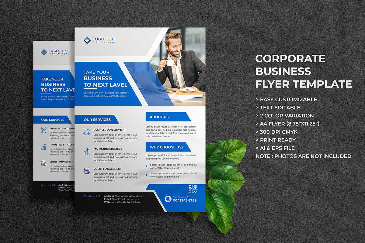 Creative Business Flyer Template and Marketing Agency Flyer Design