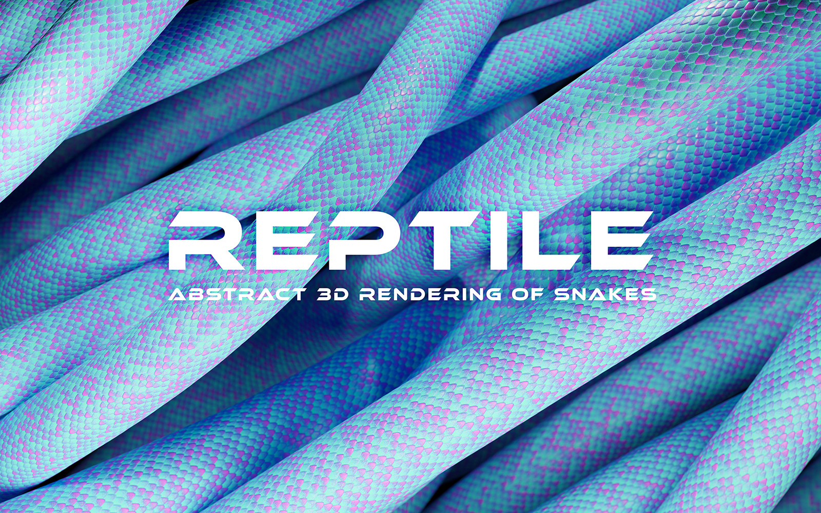 Blue Snakes Reptile Background #311376 - TemplateMonster