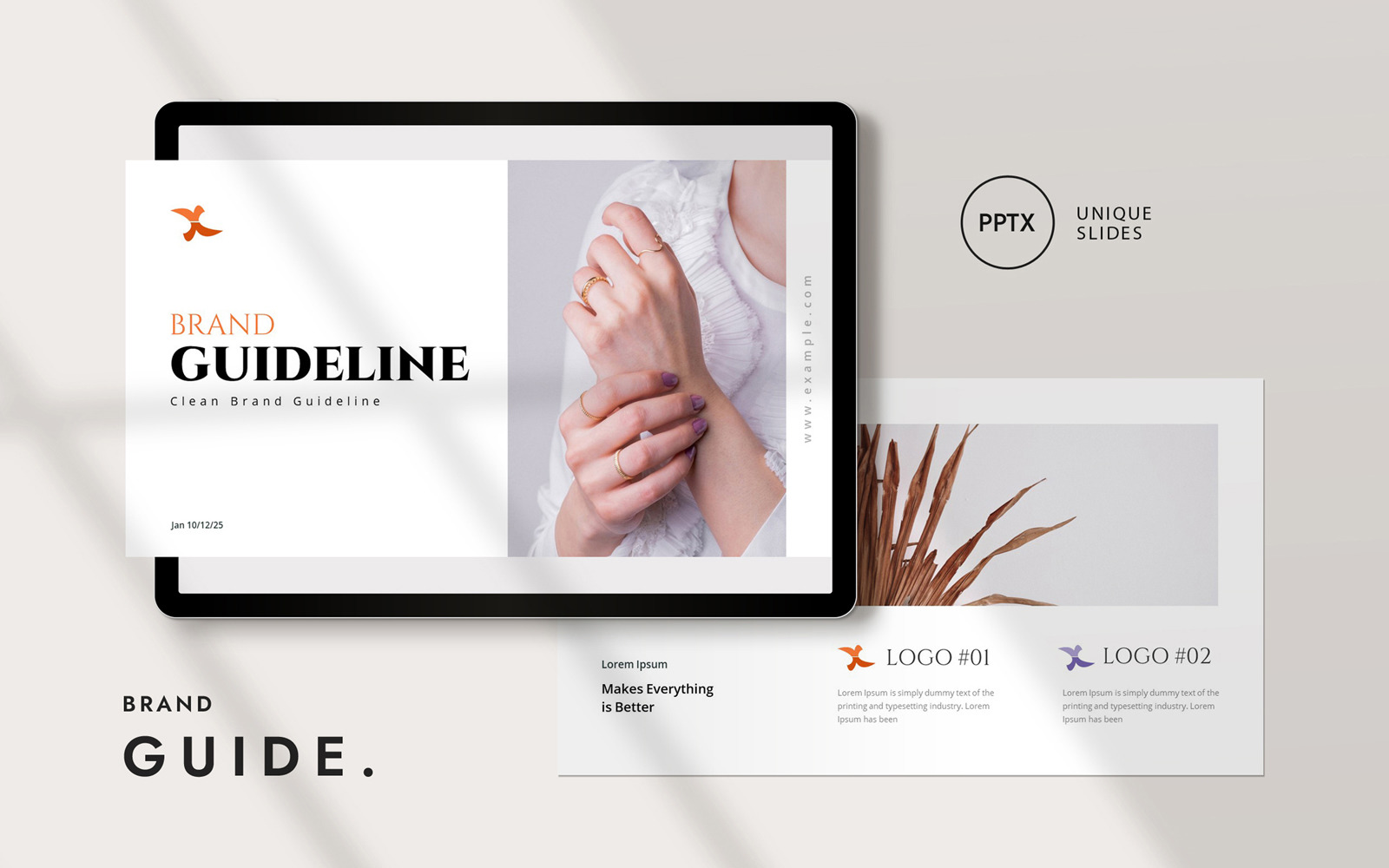 Brand Guideline Presentation #312893 - TemplateMonster