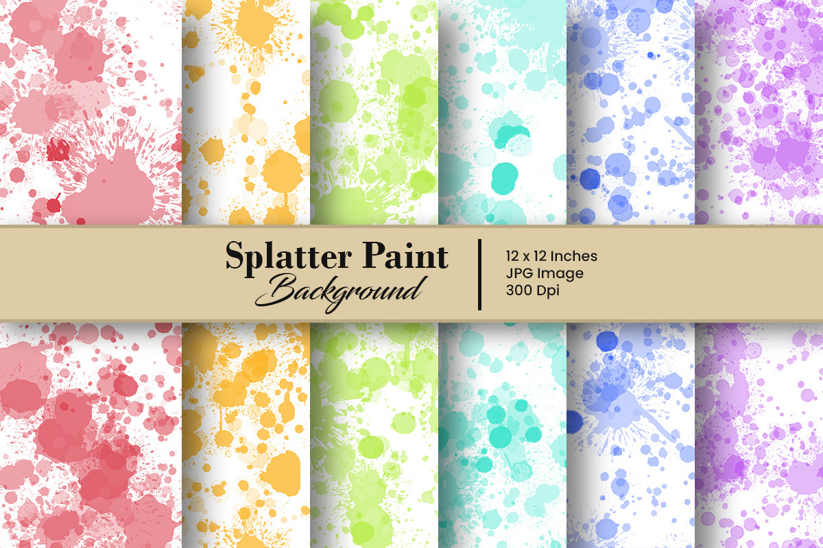 Abstract paint splatter texture background. ink splatter digital paper