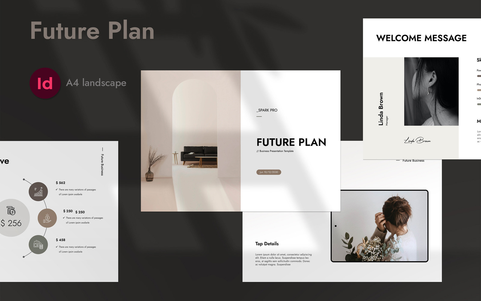 A4 Future Plan Template Layout #316509 - TemplateMonster