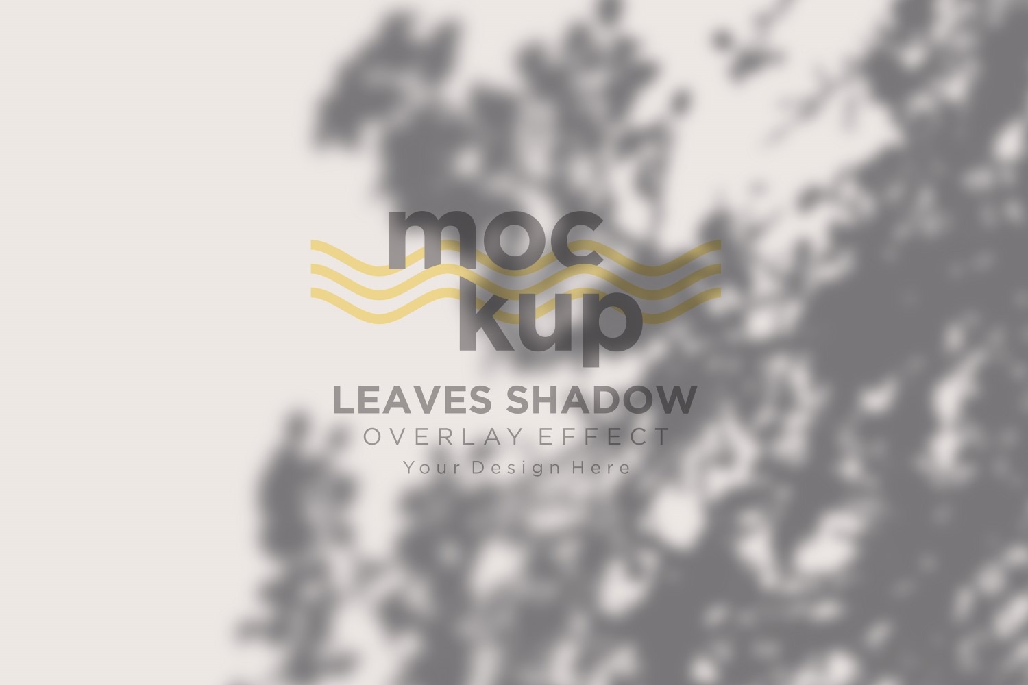 Leaves Shadow Overlay Effect Mockup 450 - TemplateMonster