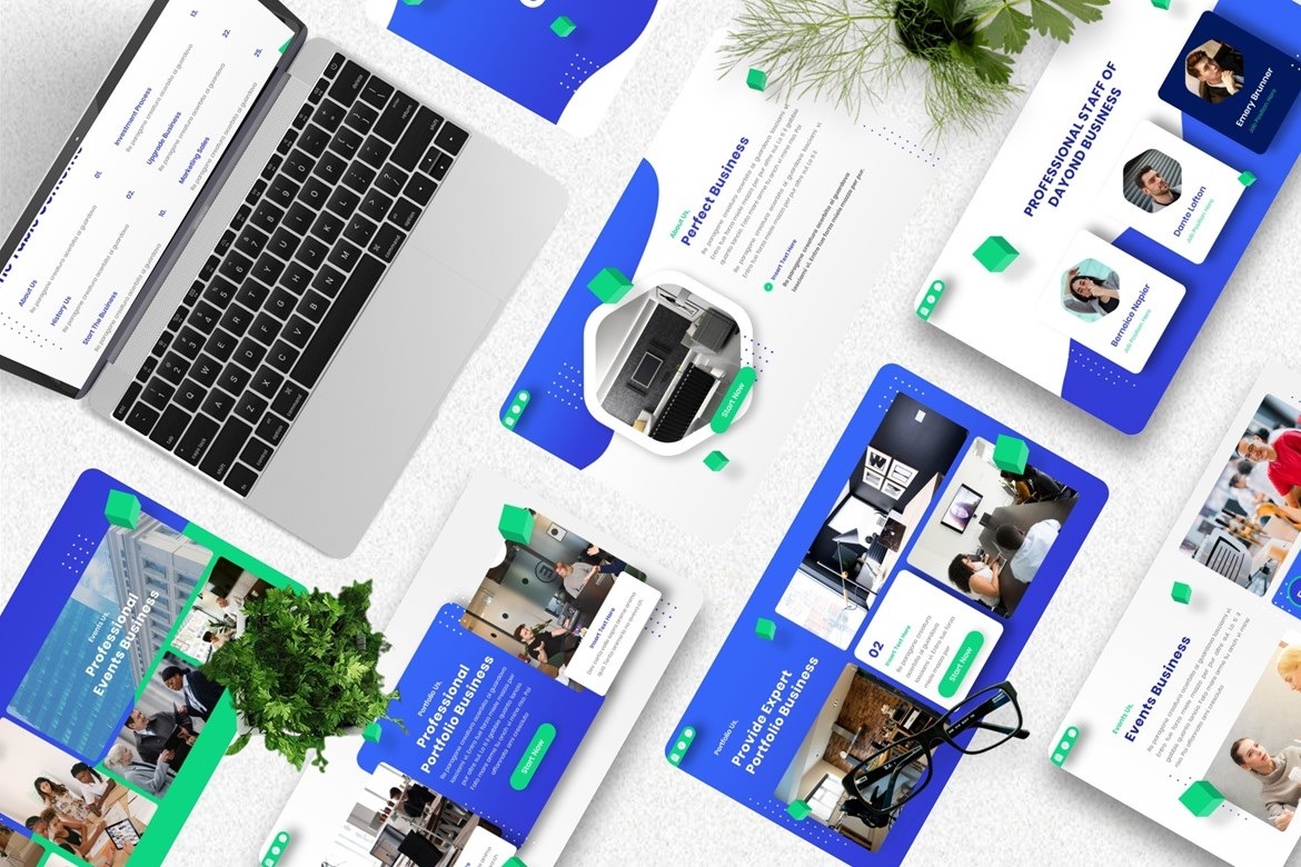 Dayond - Corporate Powerpoint Template - TemplateMonster