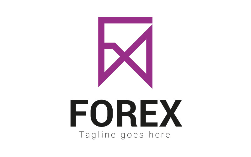 Letter FX logo design with creativity and professionality