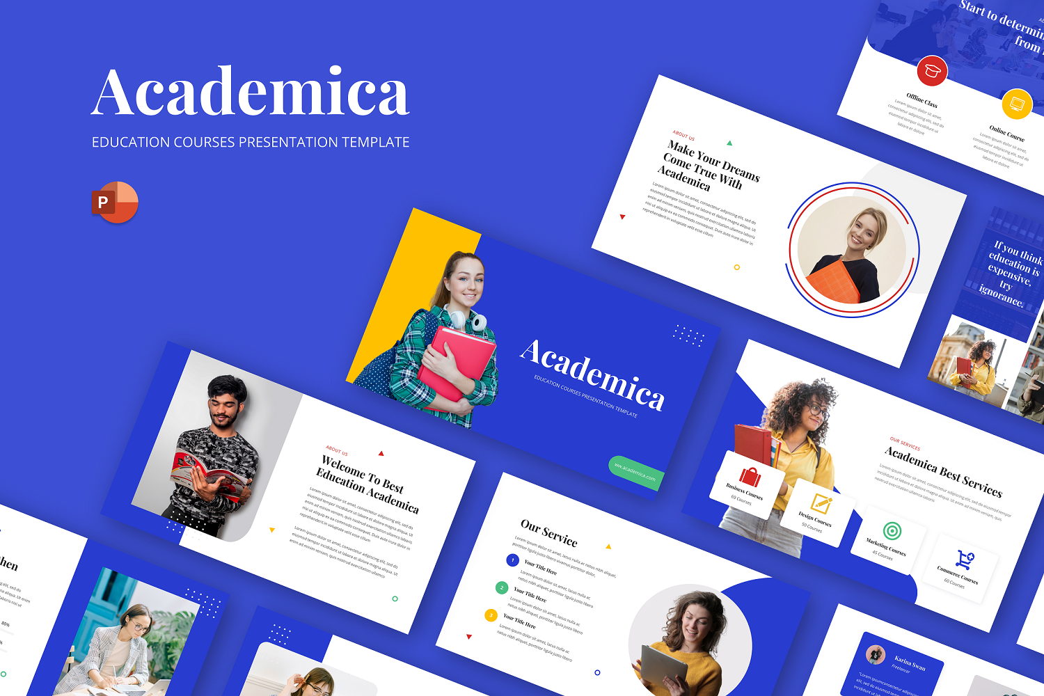 Academica - Education PowerPoint Presentation Template