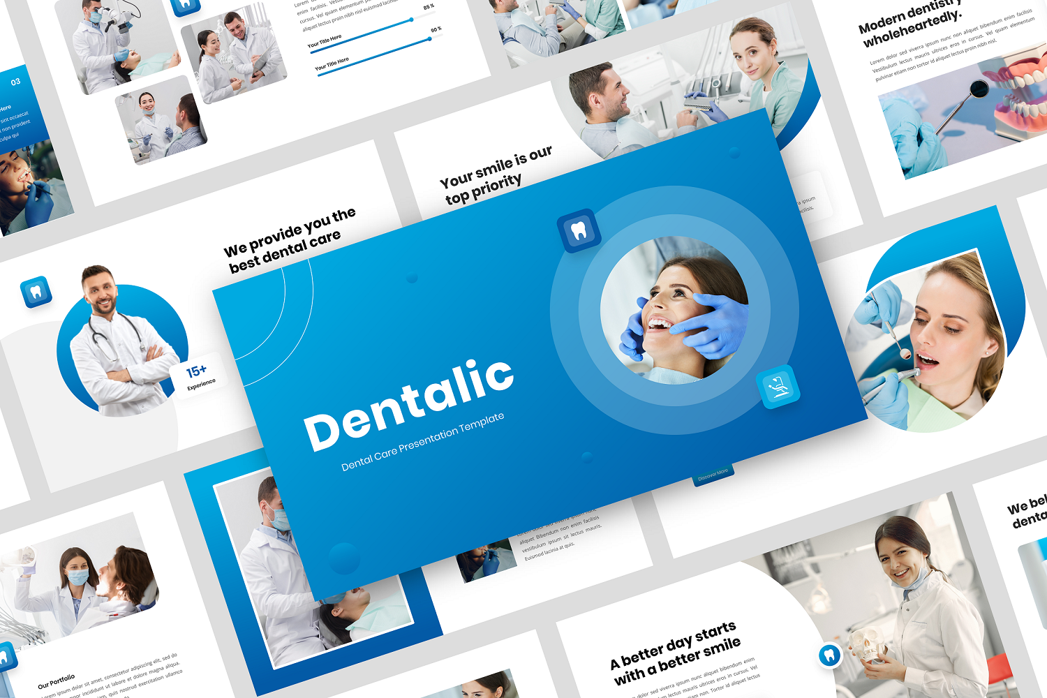 Dentalic - Dental Care & Health Google Slide Template
