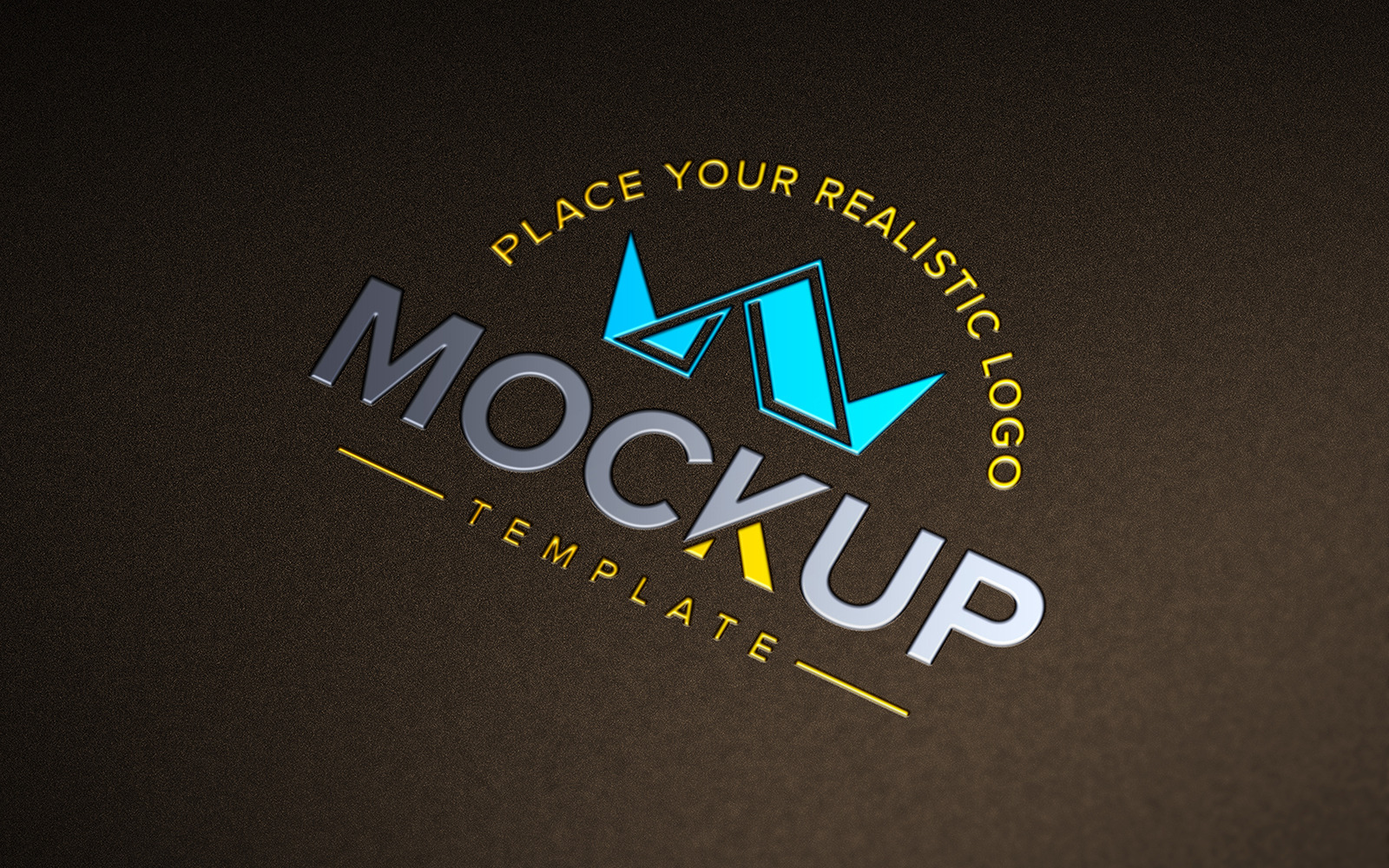 Logo showcase mockup design psd #321906 - TemplateMonster