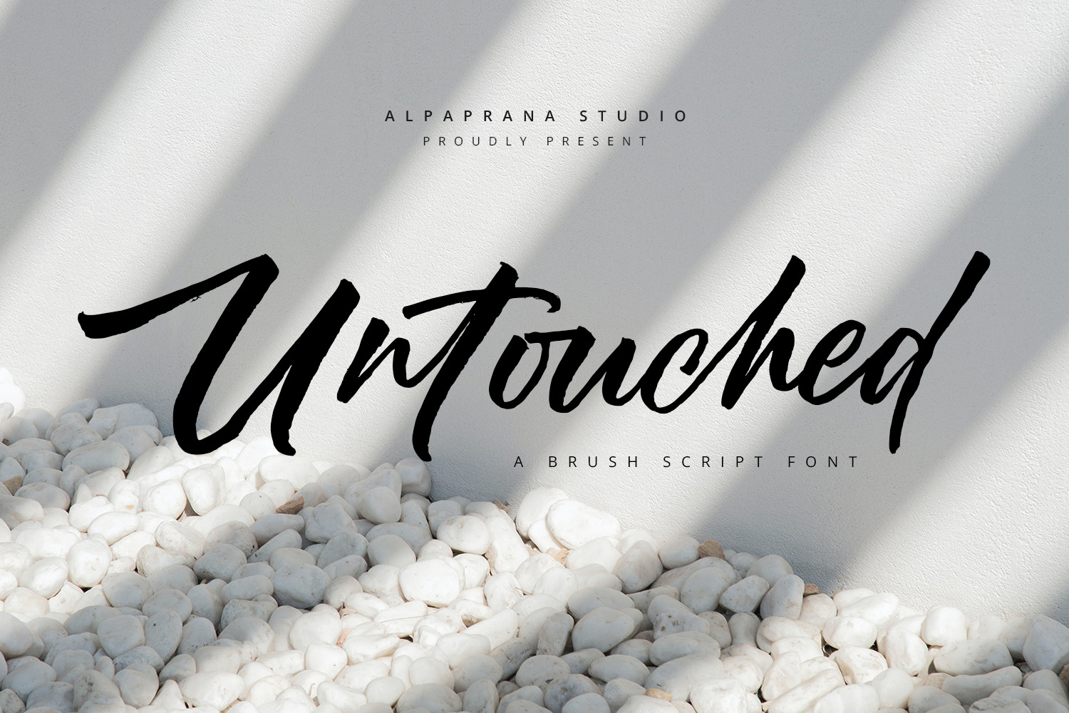Untouched - Brush Script Font #323189 - TemplateMonster