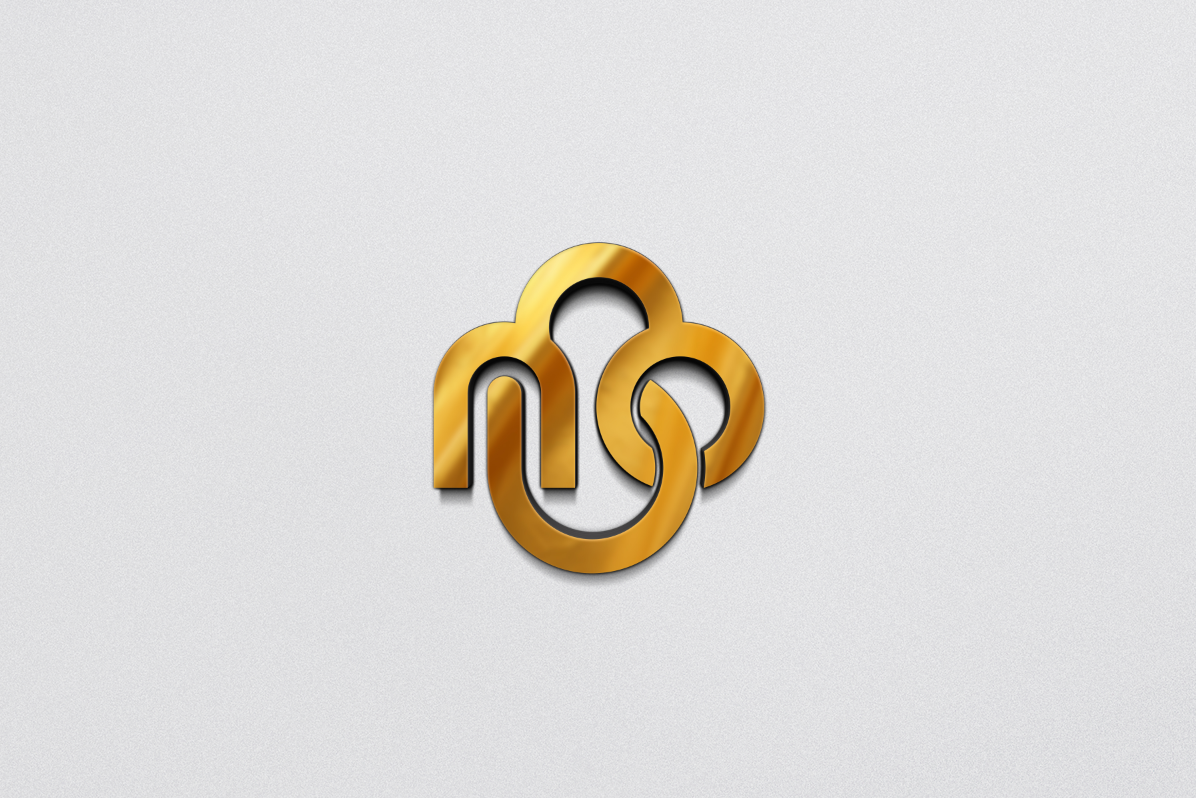Luxury gold 3d logo mockup #323230 - TemplateMonster