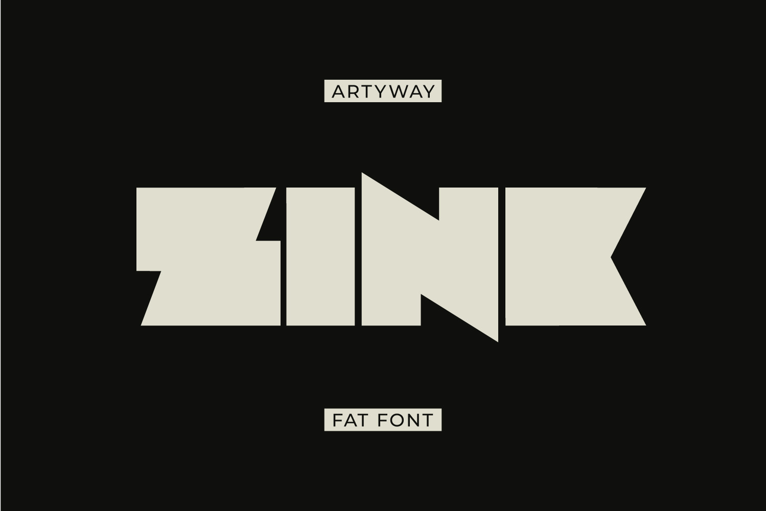 Fat Space Font for Logo and Headline - TemplateMonster