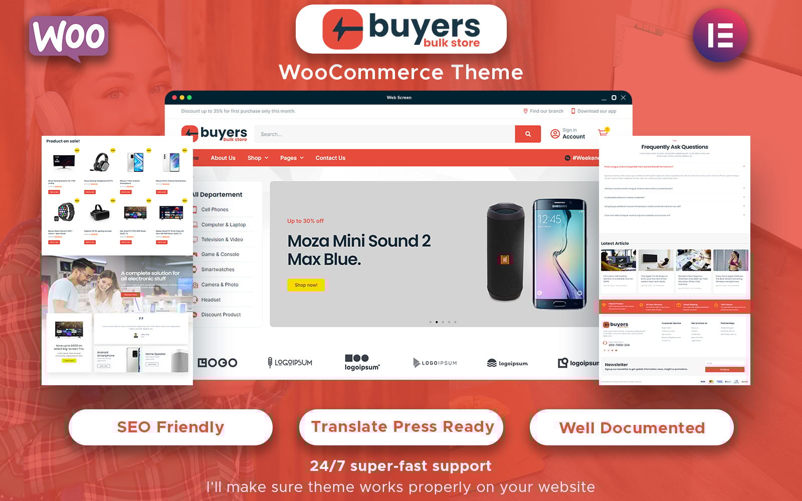 Buyers Bulk Store - WooCommerce Wholesale & Electronics Store