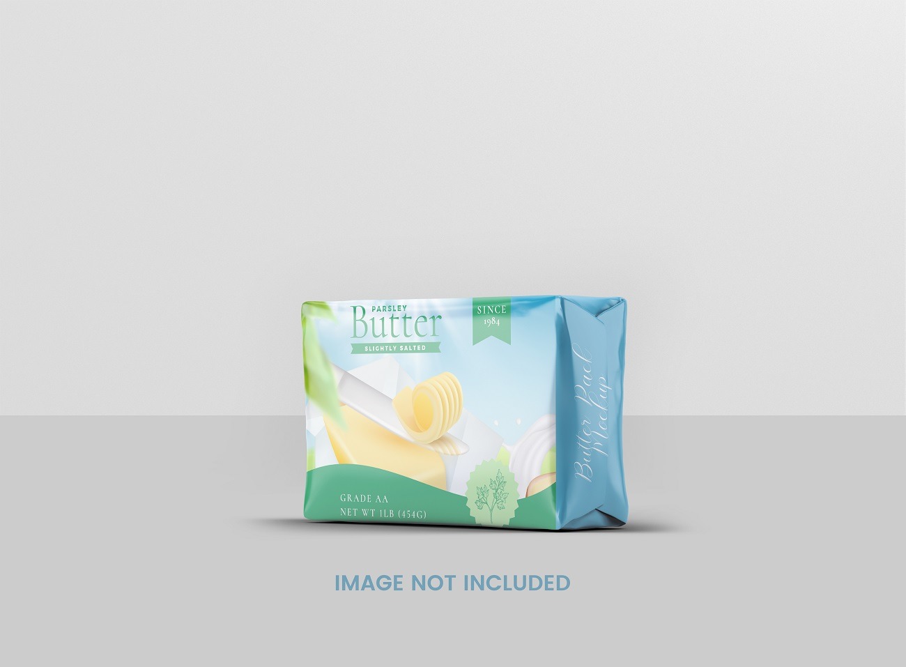 Spread Butter Wrap packaging Mockup 5 - TemplateMonster
