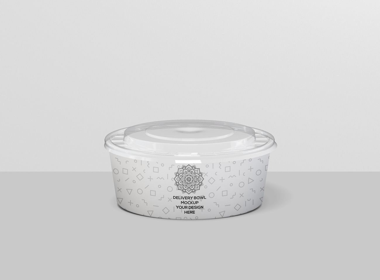 Realistic Delivery Bowl Mockup #333900 - TemplateMonster