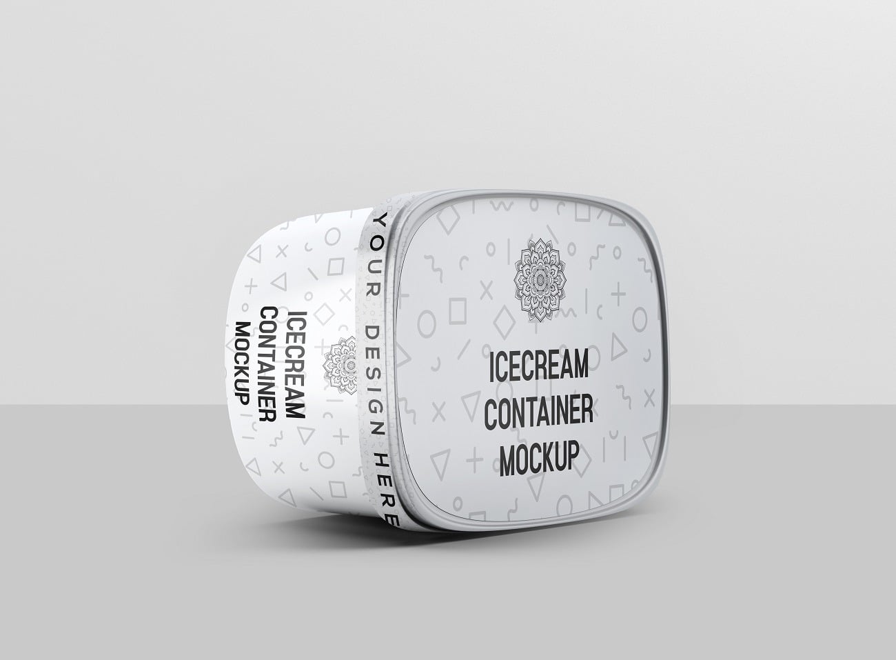 Ice Cream Container Mockup 6 #334225 - TemplateMonster