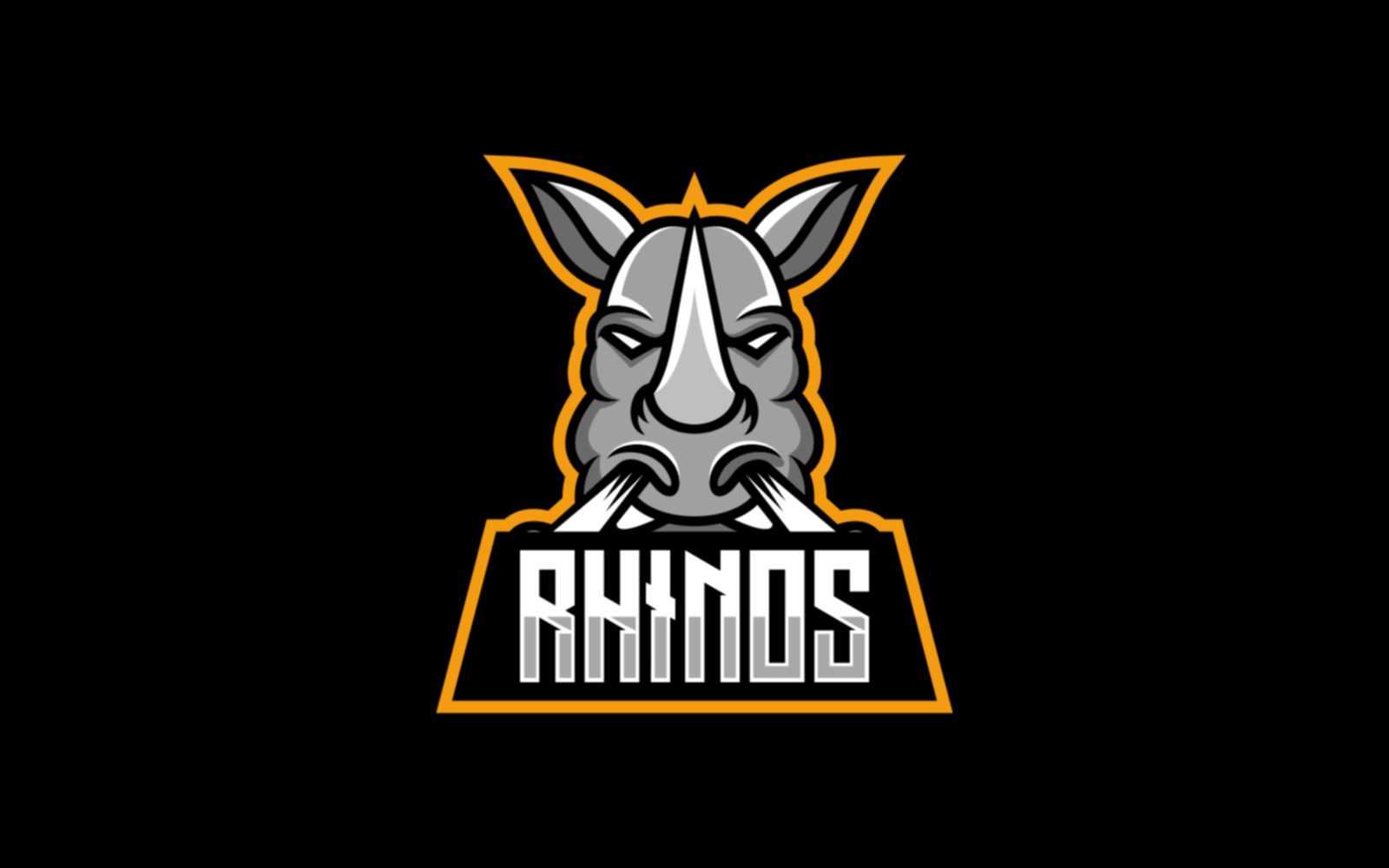 Rhinos E- Sport And Sport Logo #335615 - TemplateMonster