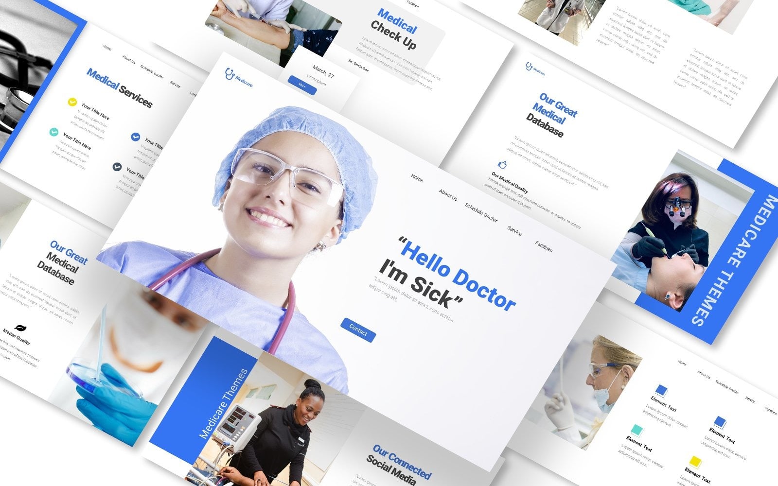 Doctor Presentation Google Slides Template - TemplateMonster
