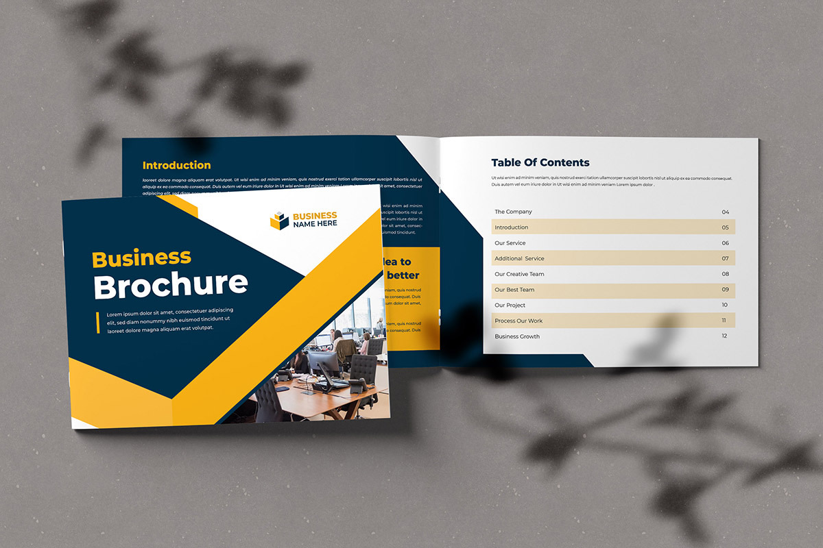 Landscape Brochure Template #335903 - TemplateMonster