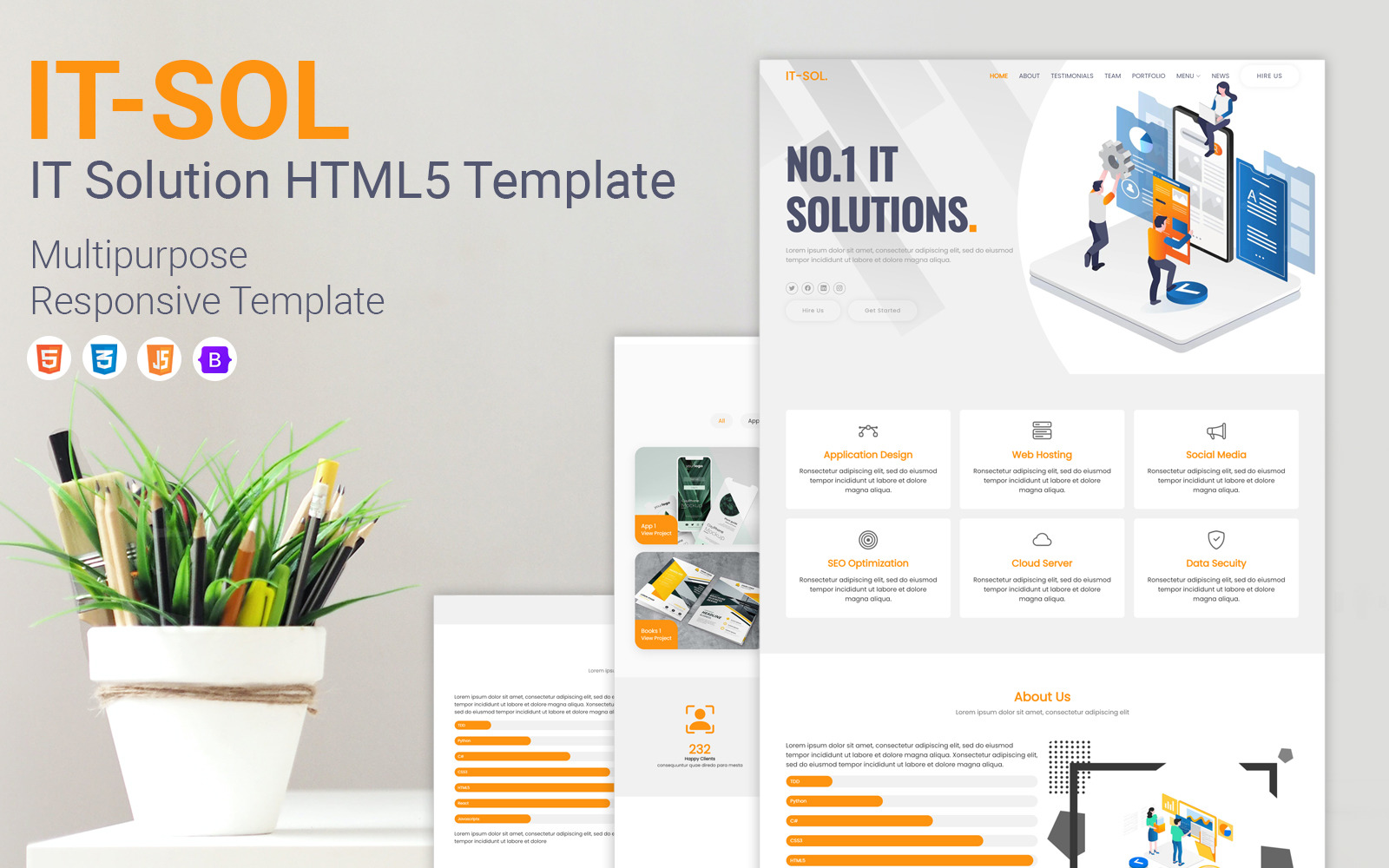 ITSol - Technology & IT Solutions Website Template