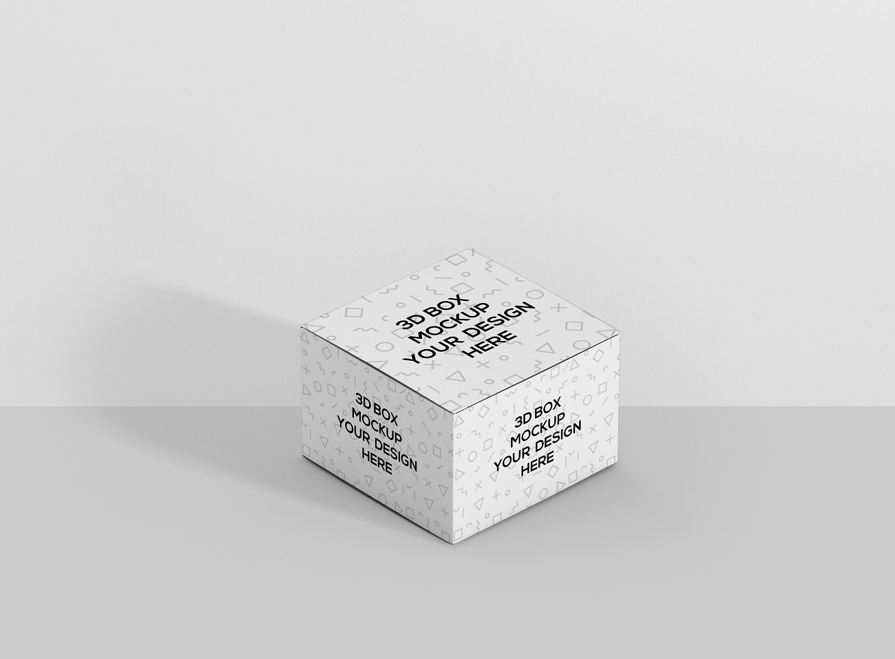 Square Box - Square Box Mockup #339171 - TemplateMonster