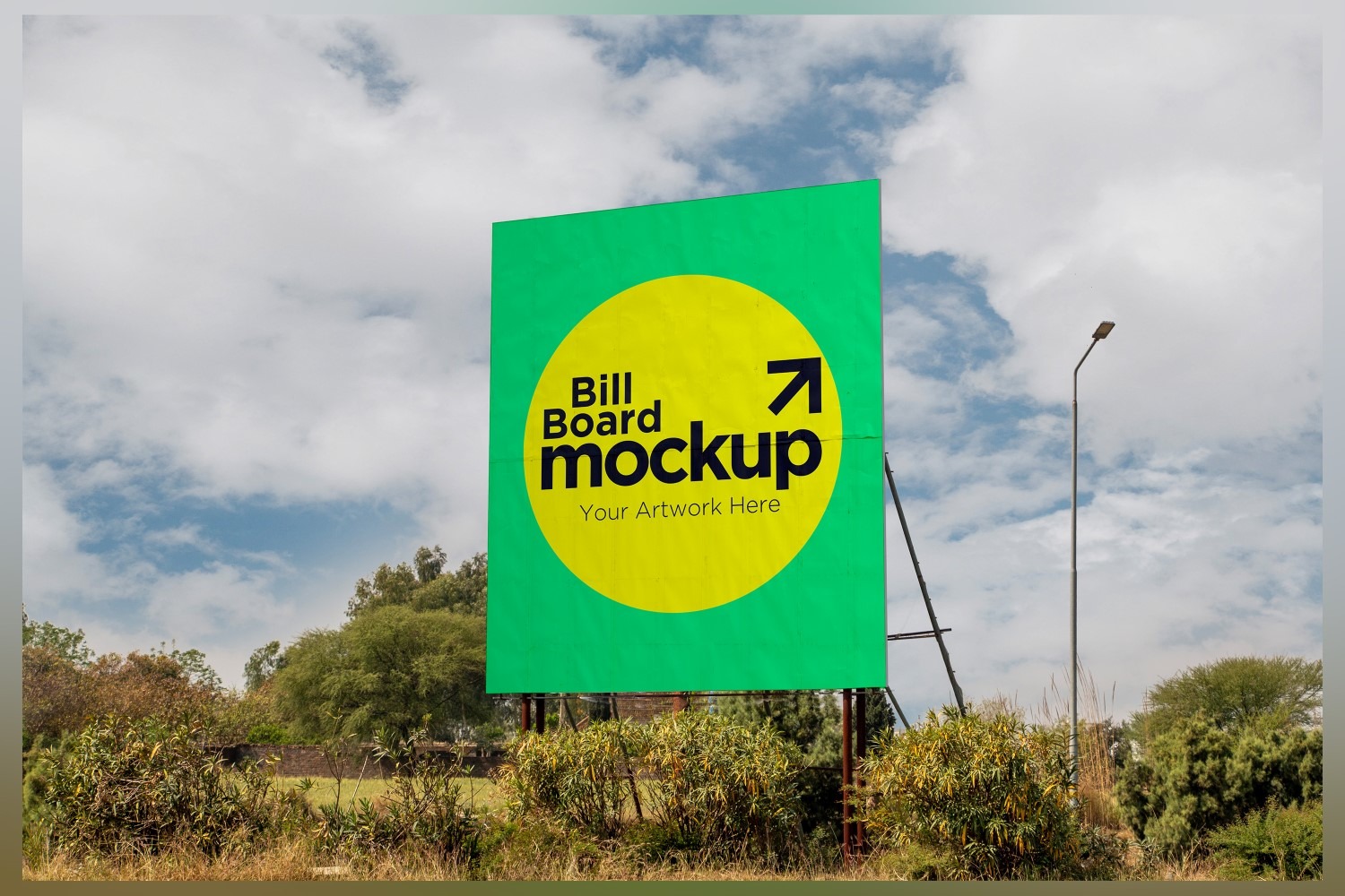 Outdoor Signage Mockup V-04 #339992 - TemplateMonster