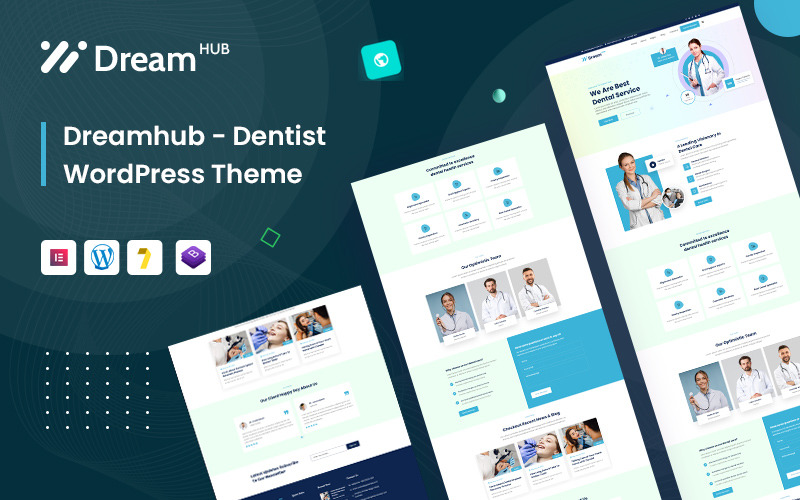 DreamHub Dentist WordPress Theme #340769 - TemplateMonster