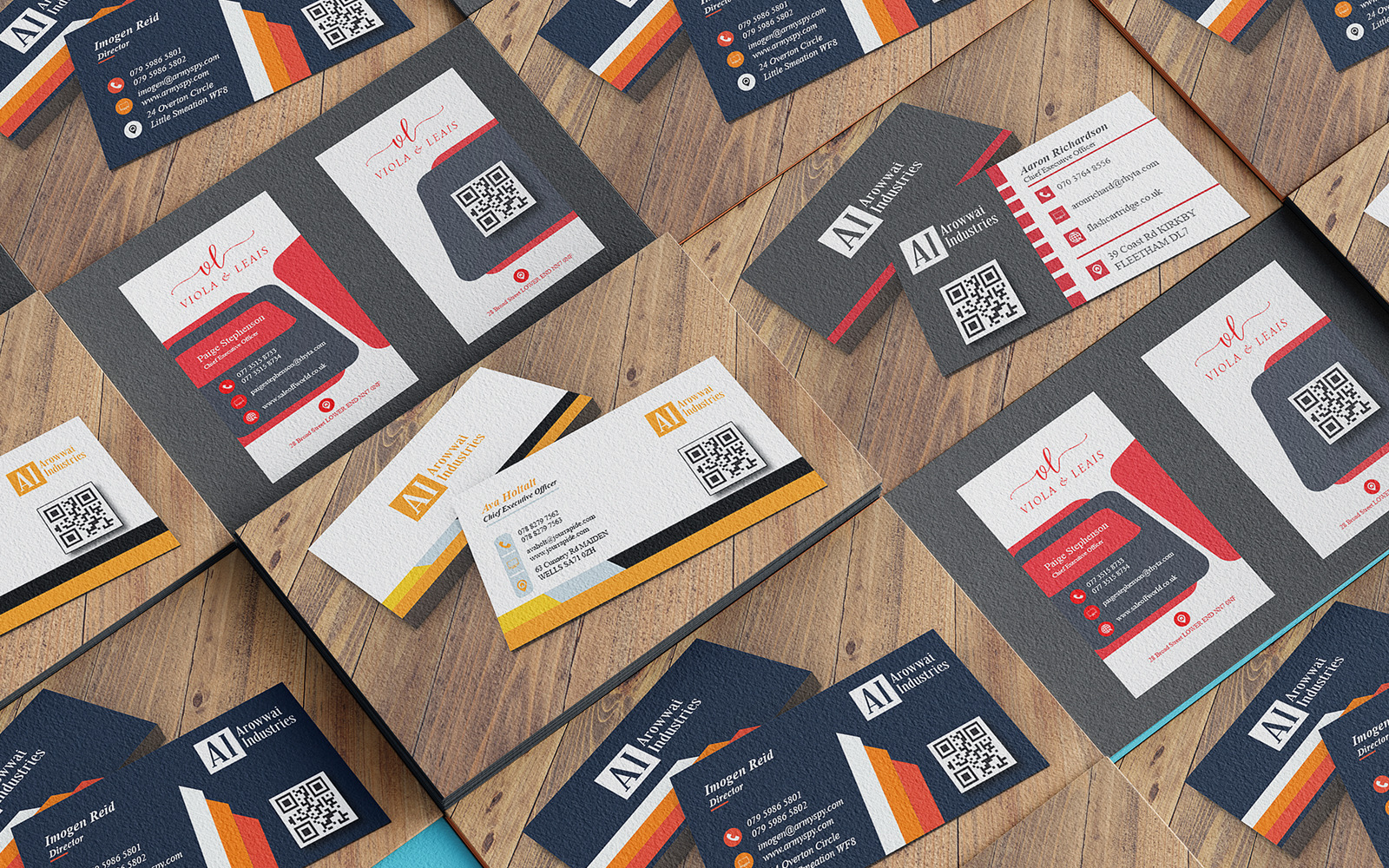 Bundle of 10 Visiting Cards - Business Cards