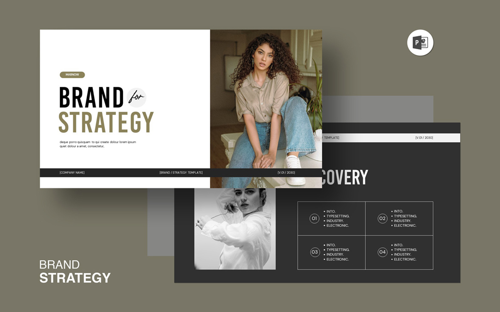 Brand Strategy Presentation Template V2 - TemplateMonster