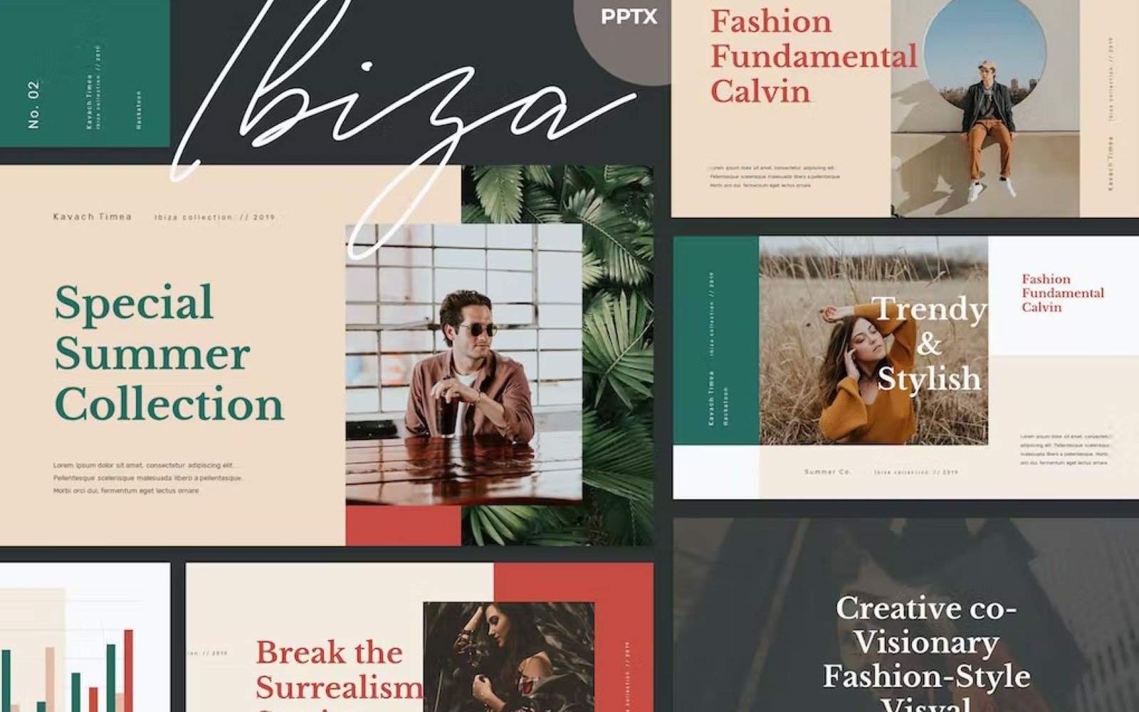 IBIZA - Stylish & Elegant Powerpoint Template