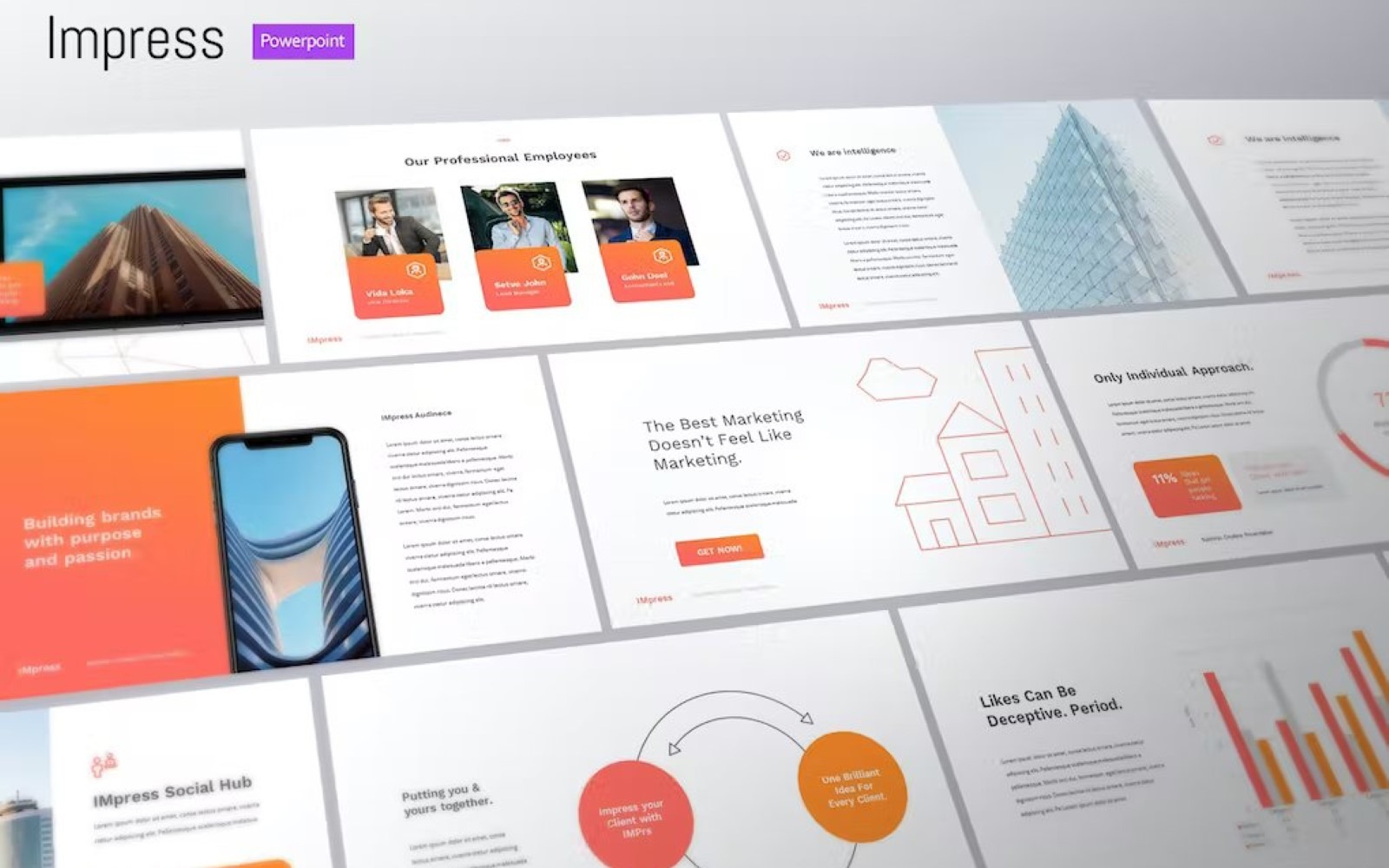 Impress - Digital Marketing Powerpoint - TemplateMonster