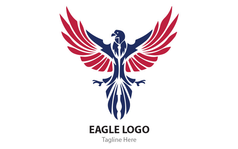 Eagle Logo Template Design #346709 - TemplateMonster