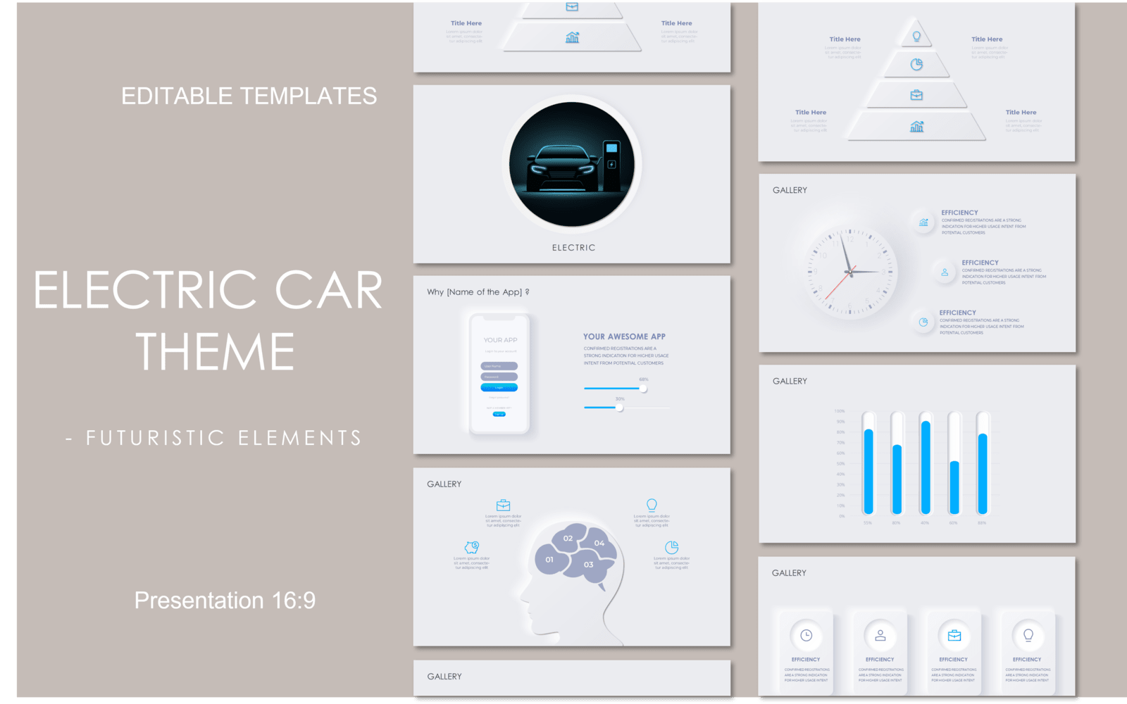 Electric car white Theme_Futuristic vibe - TemplateMonster