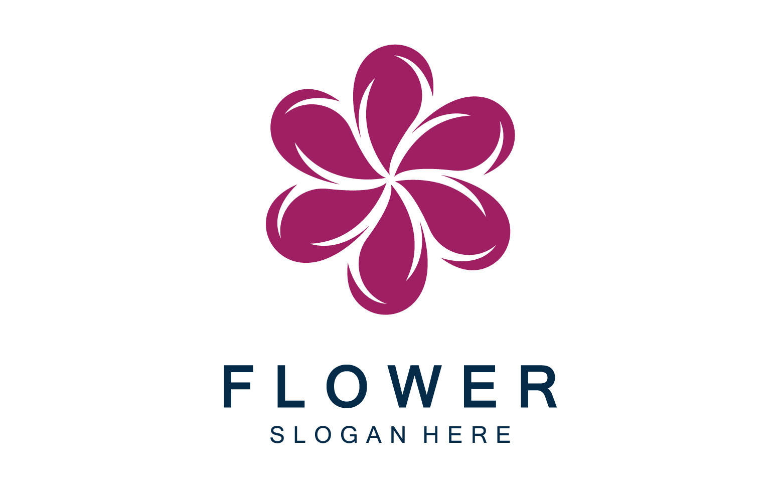 Flower icon logo vector template v8 #356013 - TemplateMonster