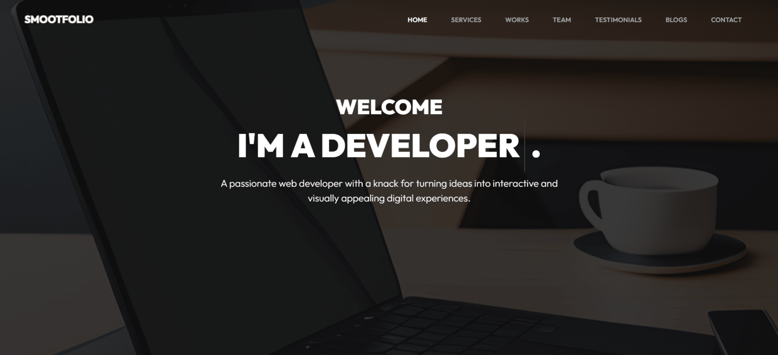 Smoothfolio - Portfolio HTML Template - TemplateMonster
