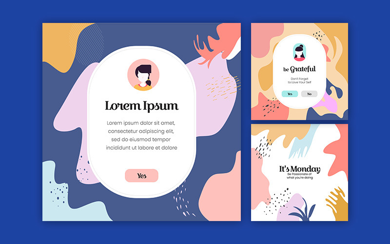 Motivasi - Motivational Words Template with Beautiful Background for ...