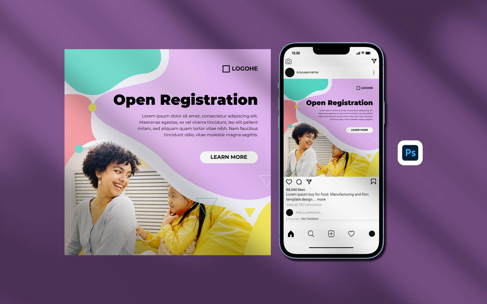 Instagram Posts Template - Admission Open Now Instagram Posts