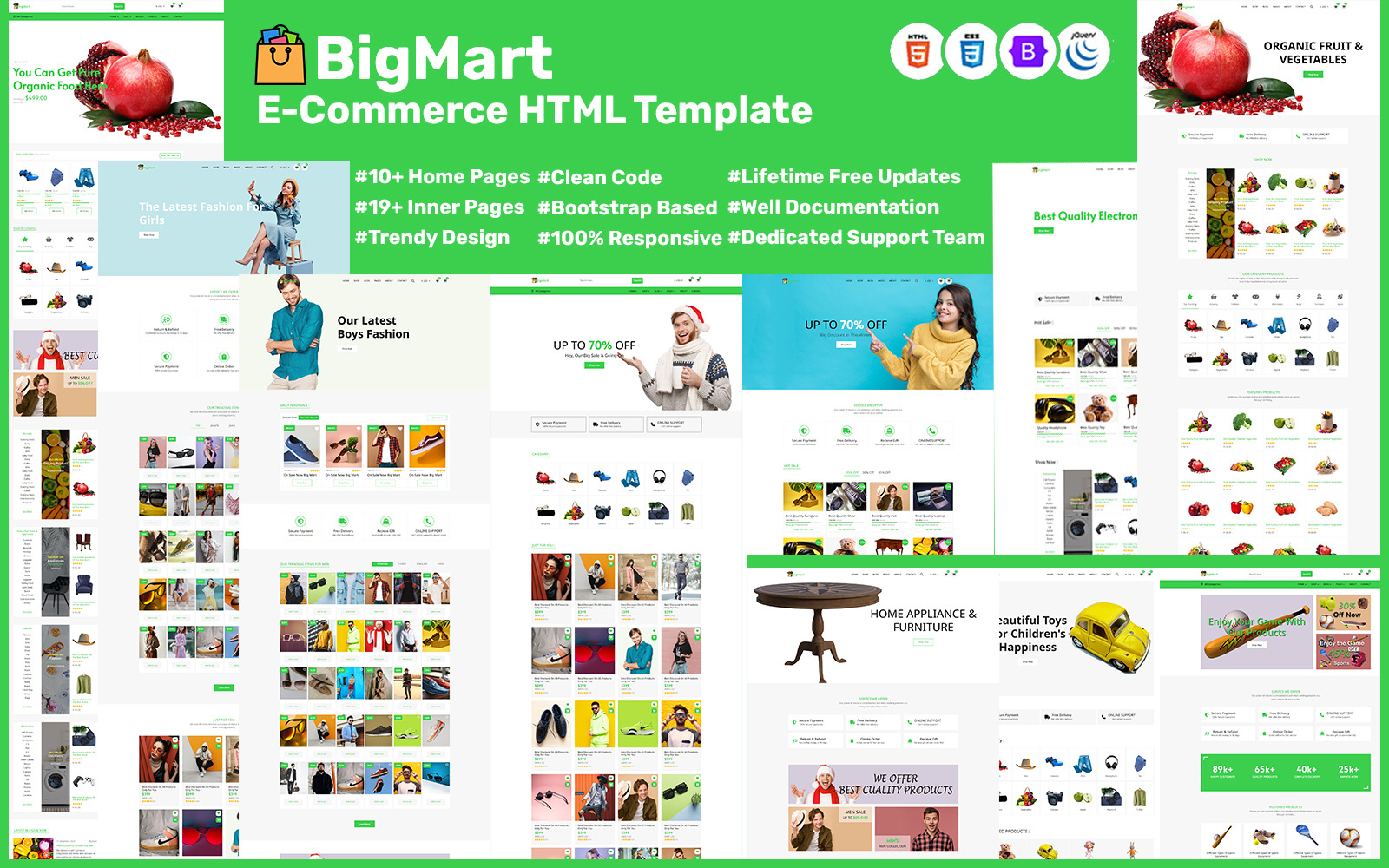 BigMart - Multipurpose eCommerce HTML Template