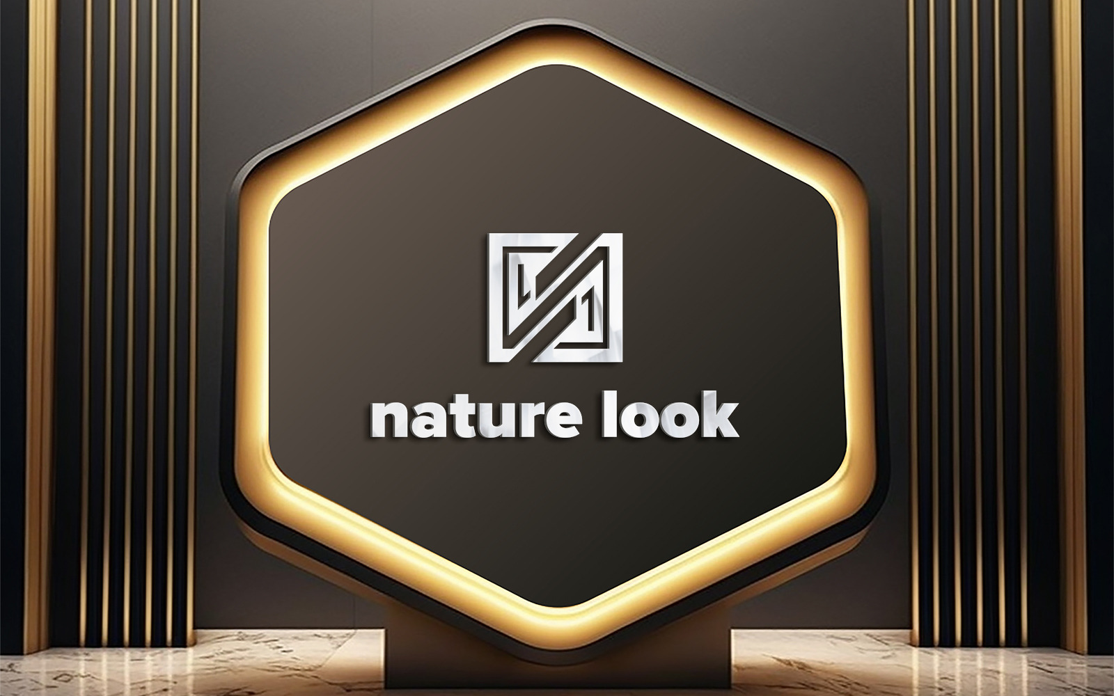 Billboard Logo Mockup Template #366068 - TemplateMonster