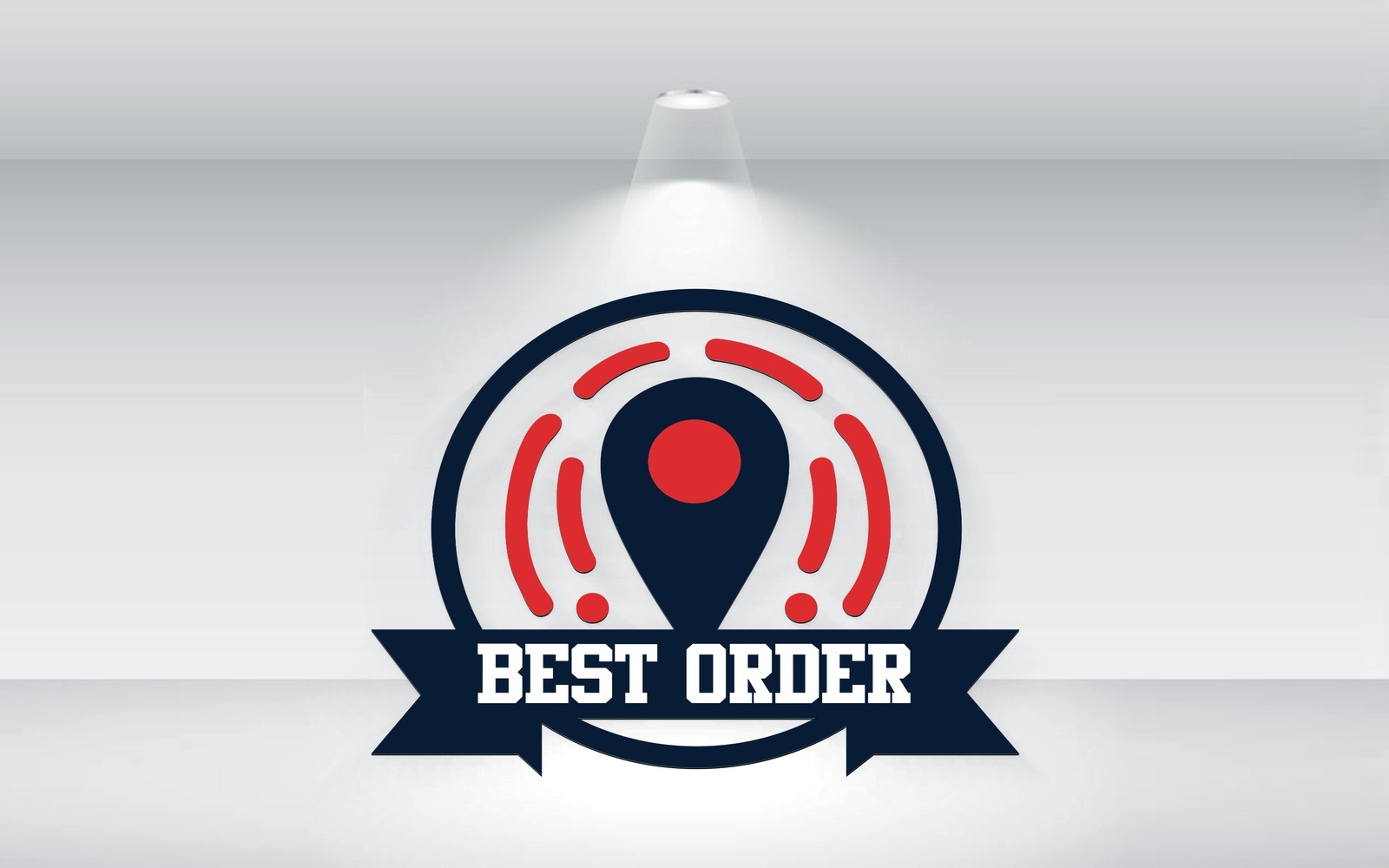 Best Order For Precise Location Delivery Logo Vector File